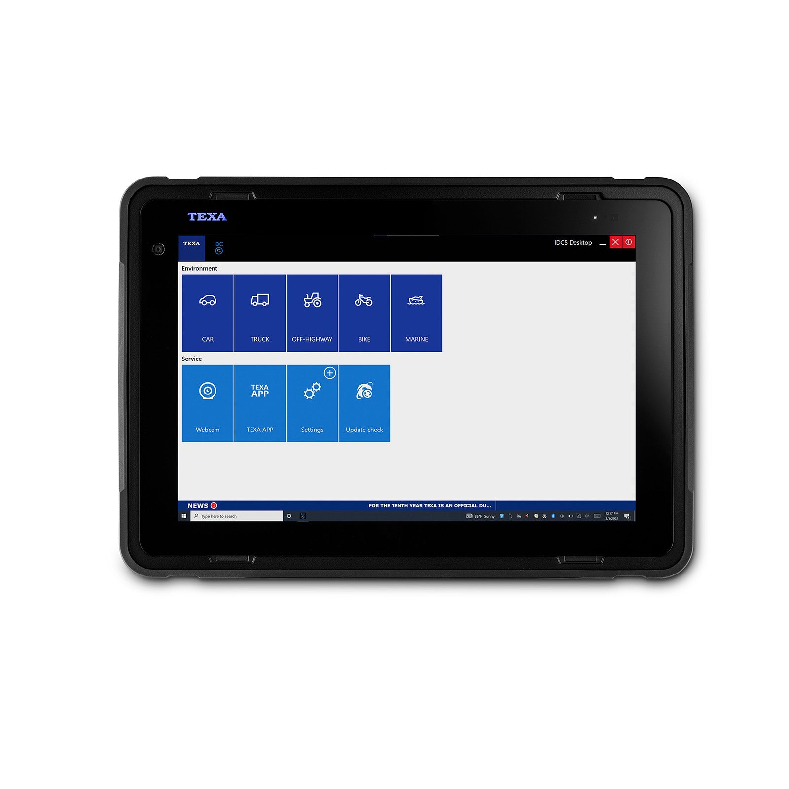 Industrial diagnostic tablet AXONE VOICE, D171X0 ,TEXA