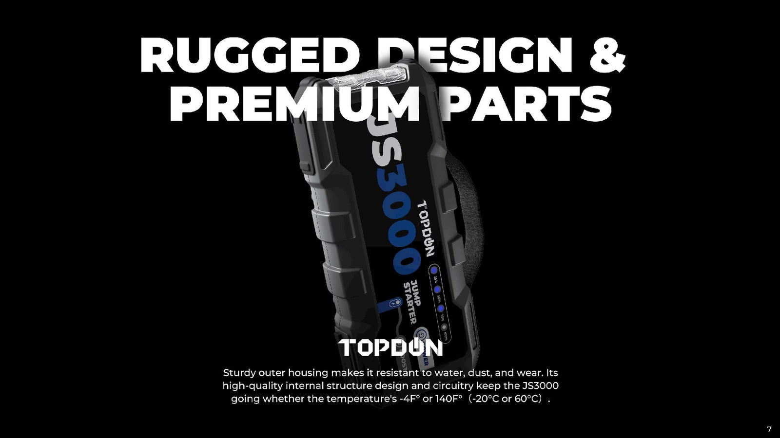 JS3000 Jump Starter TOPDON | Originaldiag