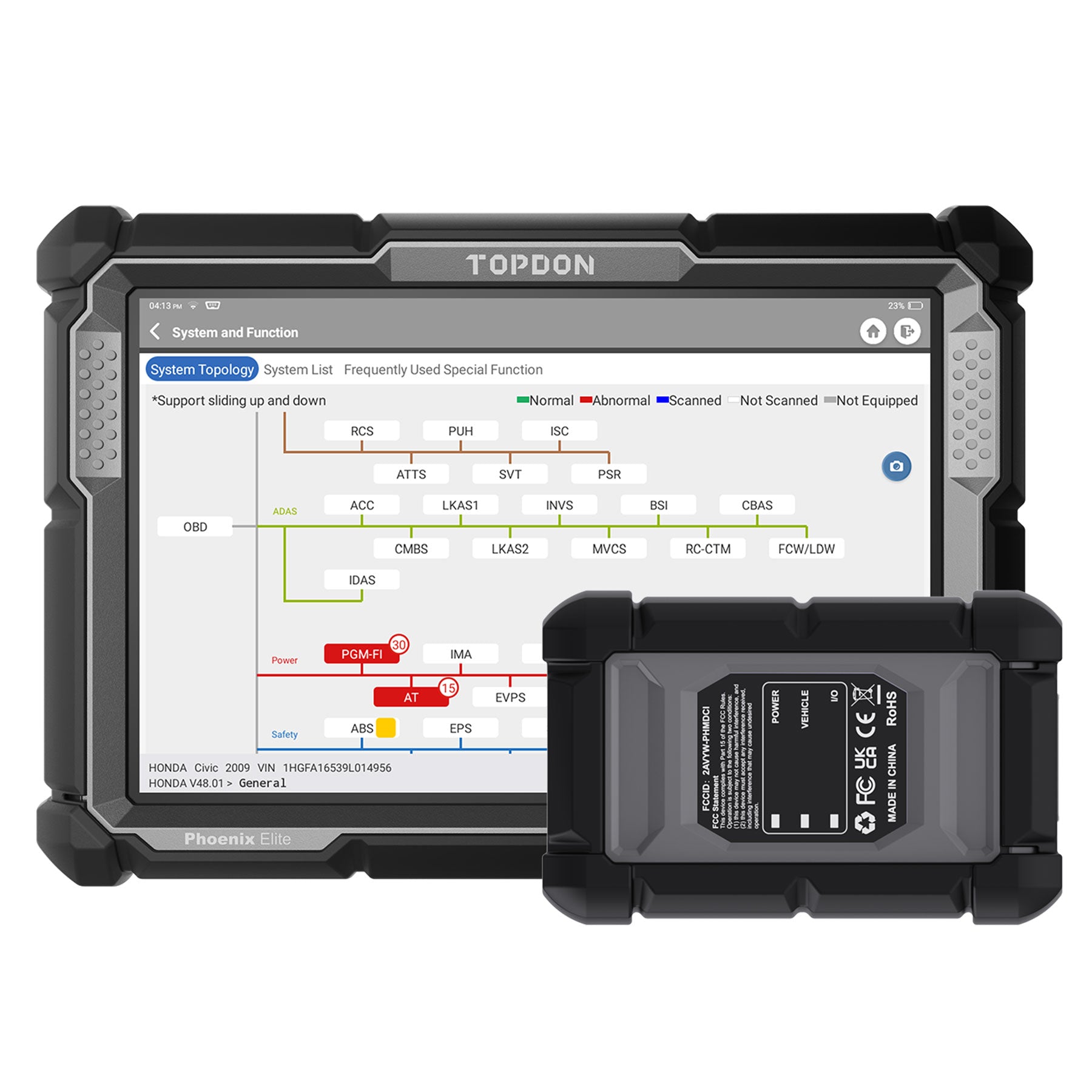 Phoenix Elite diagnostic scanner TOPDON | Originaldiag